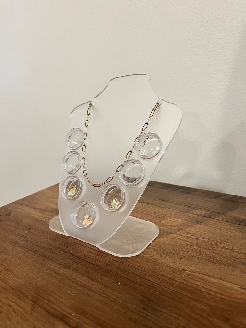 Charm Bar Display, Acrylic Jewelry Display, Charm Display, Acrylic ...