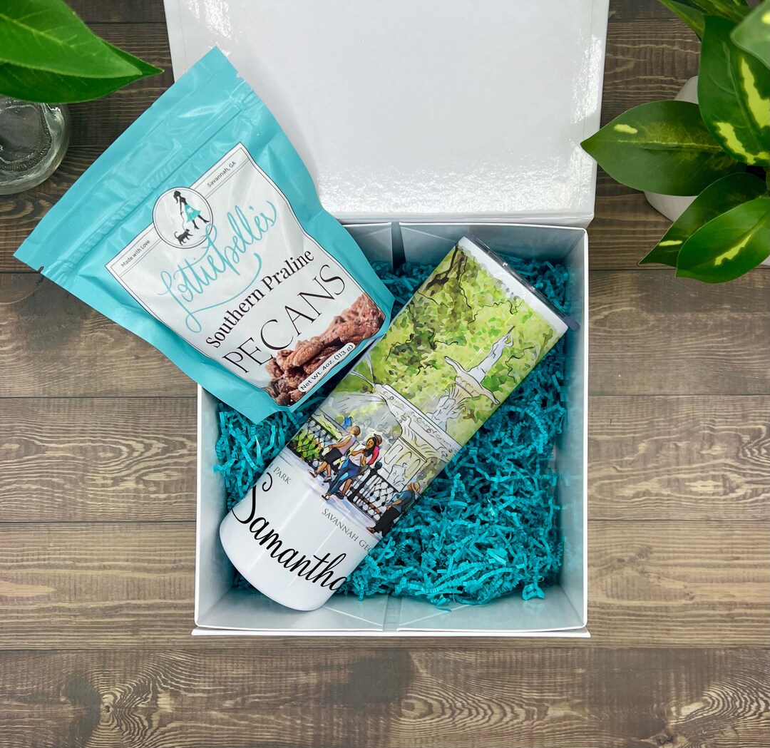 Savannah Forsyth Park Bachelorette Weekend Gift Box - Savannah Box ...