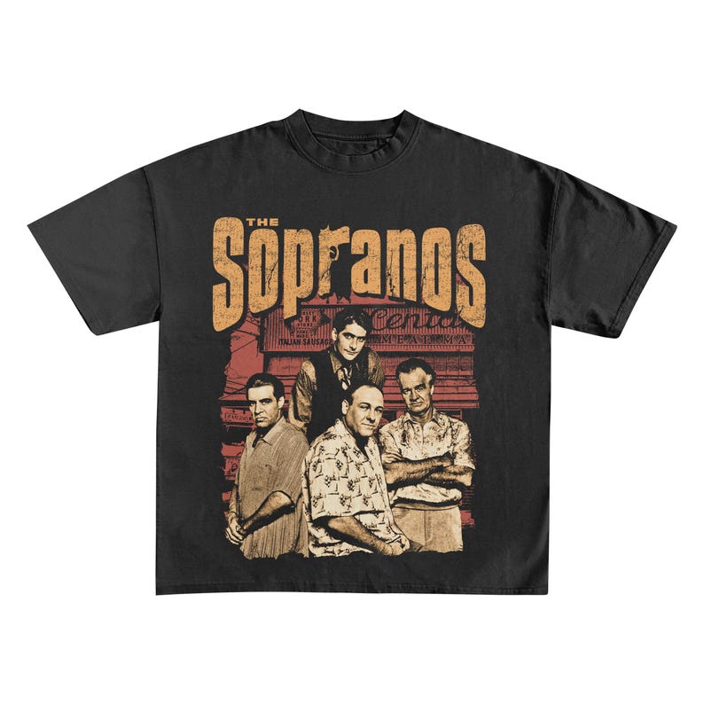 The Sopranos Inspired 90s Retro Vintage Unisex Boxy T-shirt - Etsy