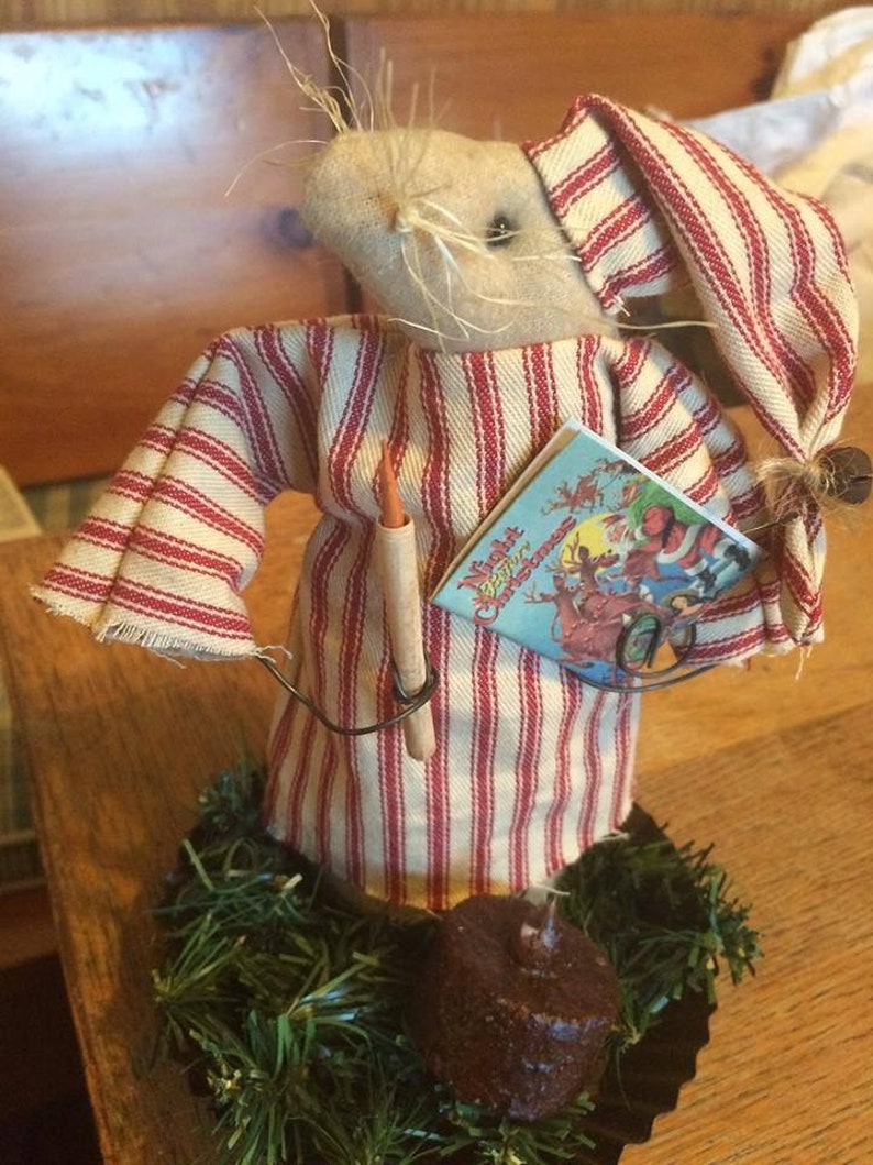 The Night Before Christmas Mouse - Etsy
