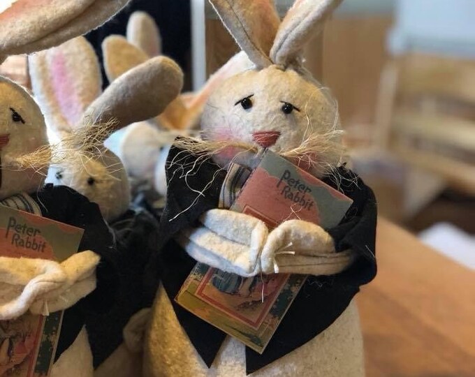 Primitive Peter Rabbit Easter - Etsy