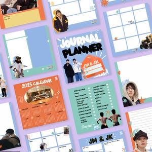 BTS ALBUMS Inspired Digital Journal Planner BUNDLE | Goodnotes ...