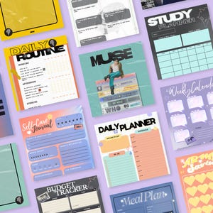 BTS ALBUMS Inspired Digital Journal Planner BUNDLE | Goodnotes ...