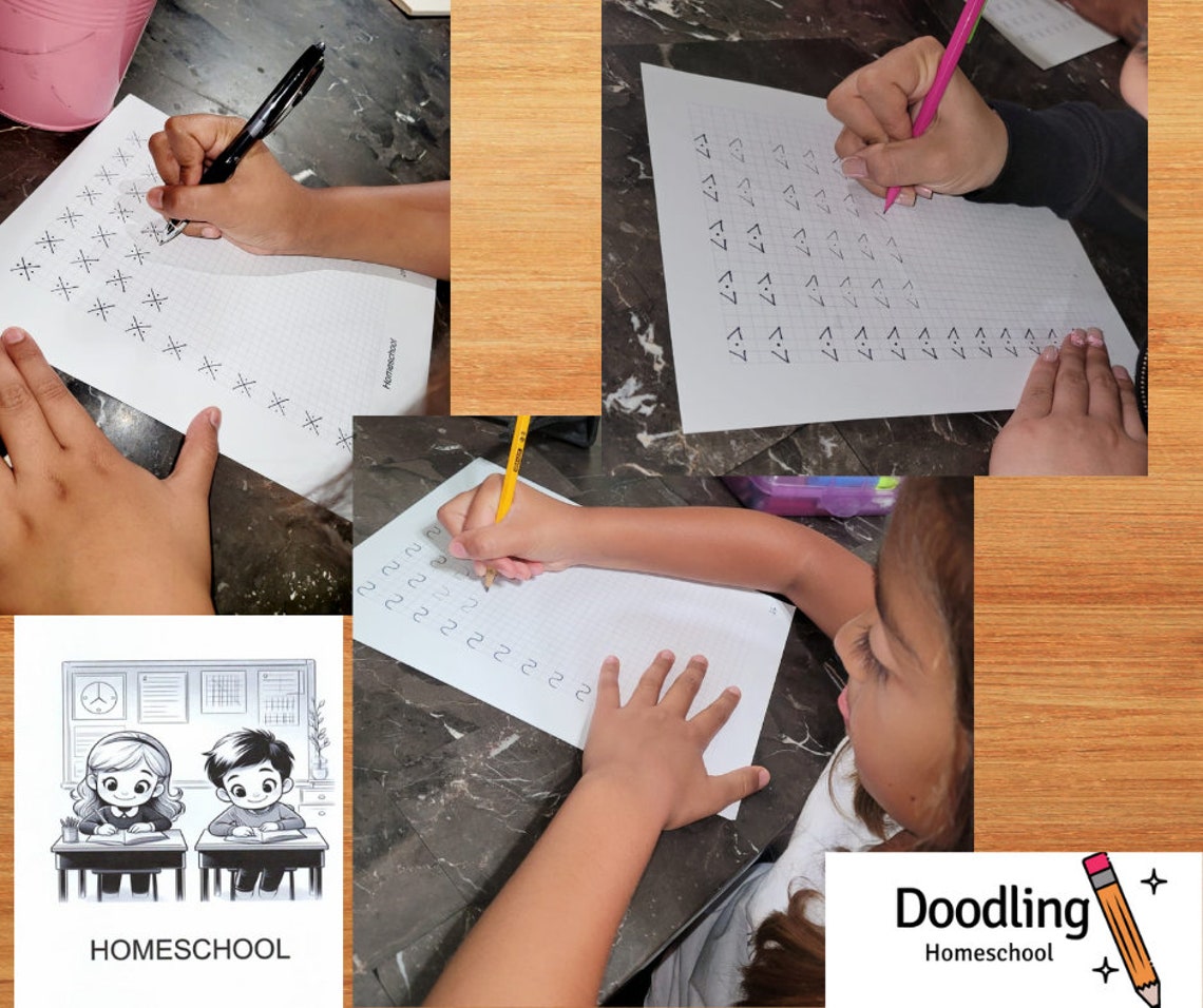 Neuro-writing Practice Workbook Digital Homeschool Printables ...