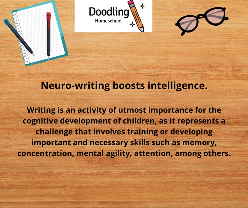 Neuro-writing Practice Workbook - Digital Homeschool Printables ...