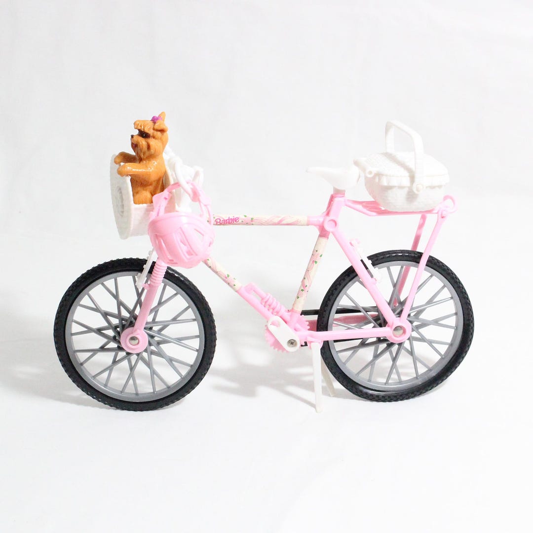 Country Ride Bike 1996 Mattel, Barbie Bike, Doll Bicycle, Doll ...