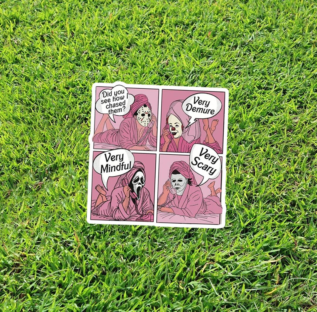 Did You See How I Chased Them Sticker, Very Demure Very Mindful Very ...