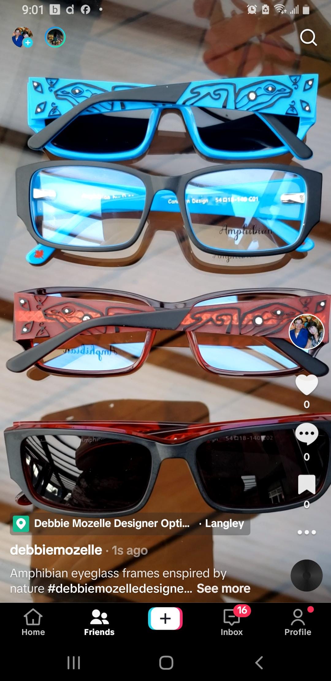 Eyeglass Frames for Frog Enthusiasts Sunglasses Eyeglasses Unisex ...