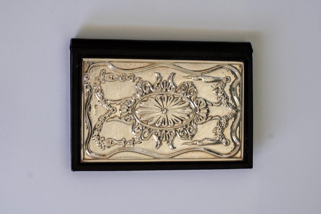 Vintage Unused Sterling Silver British Hallmarked Address Book. 1980s ...