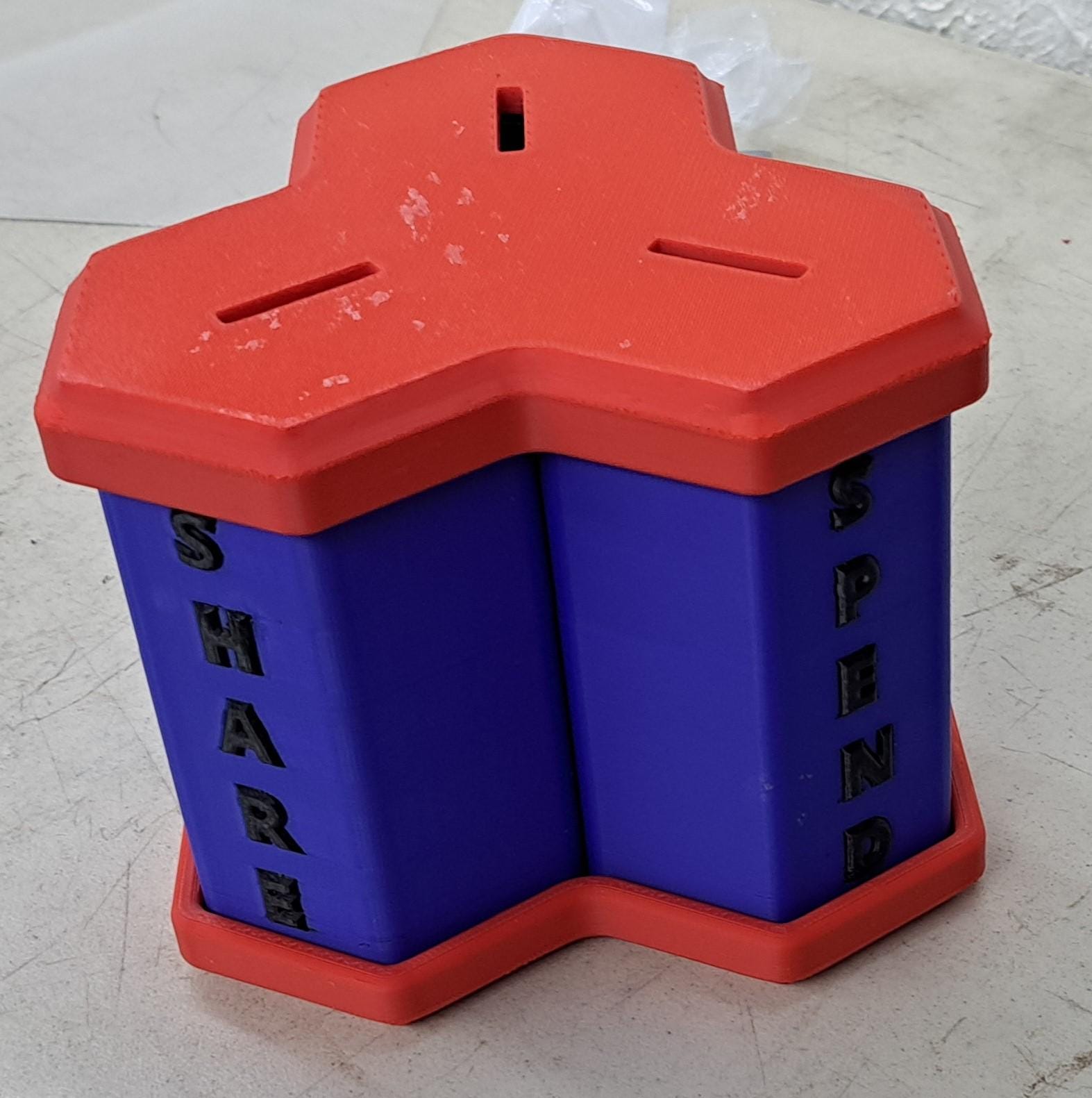 Spend Save Share Kids Coin Bank - Etsy