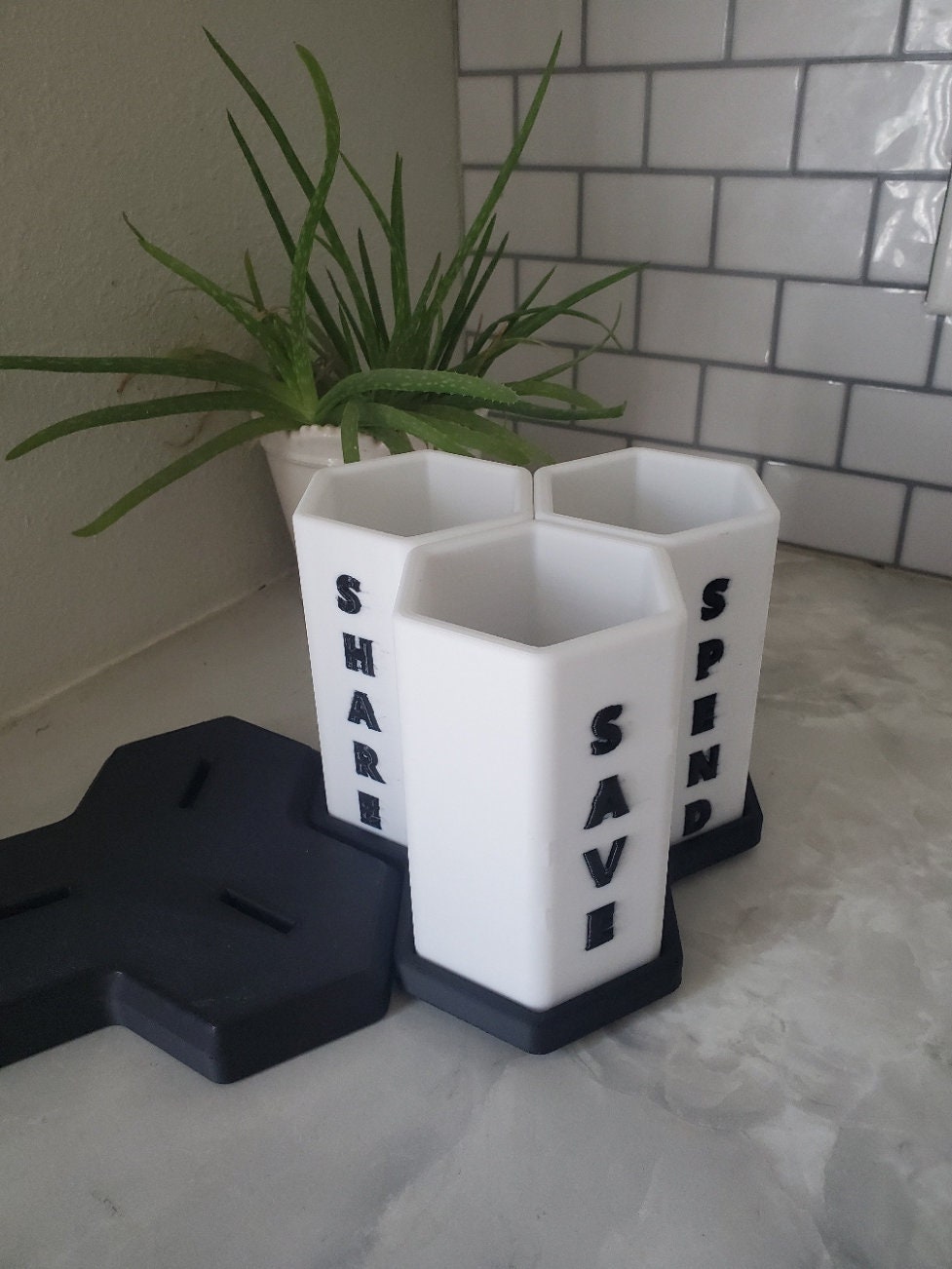 Spend Save Share Kids Coin Bank - Etsy