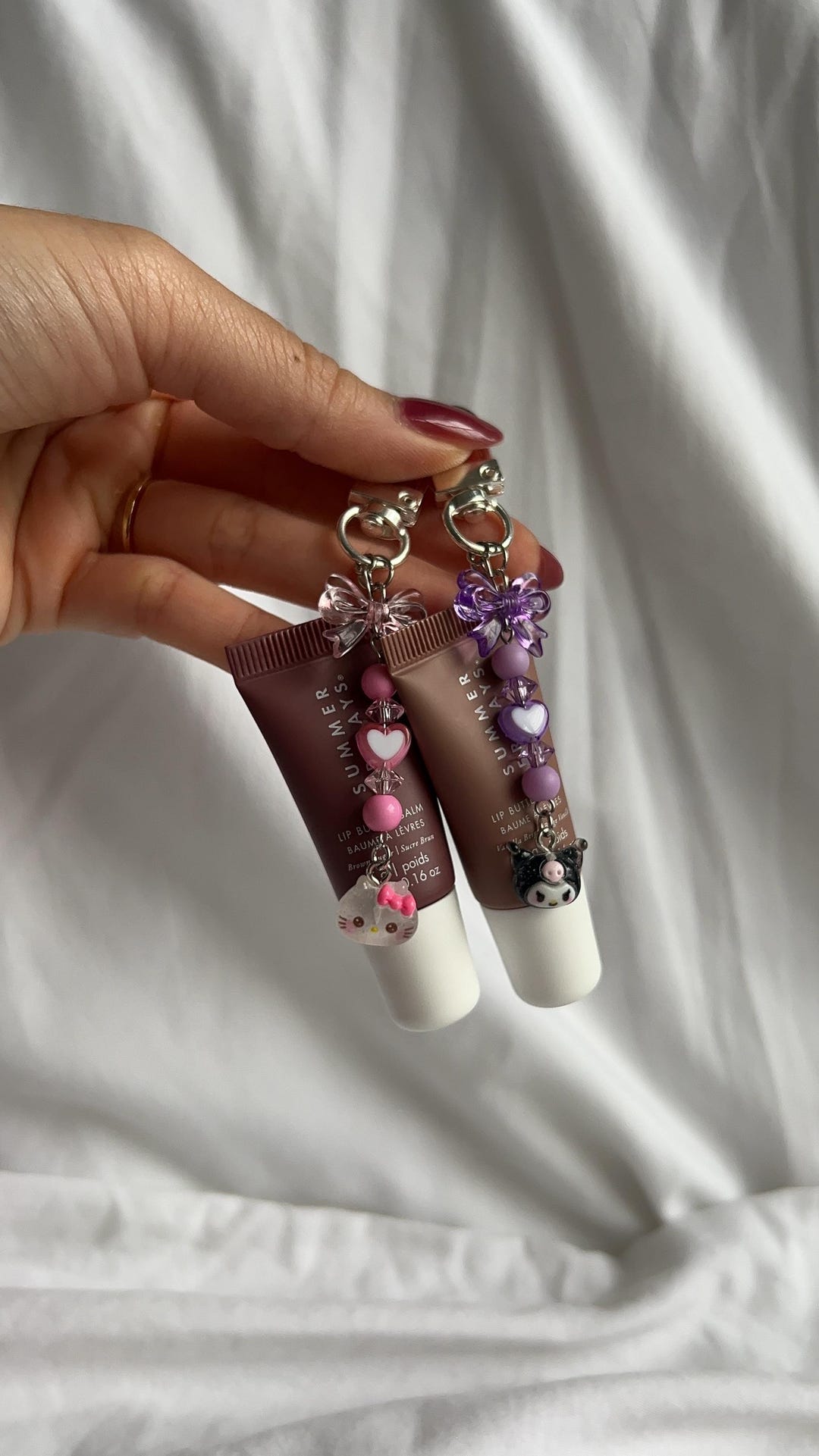 Mini Sanrio Lip Gloss Keychain. Mini Sanrio Bag Charm/ Keychain . Mini ...