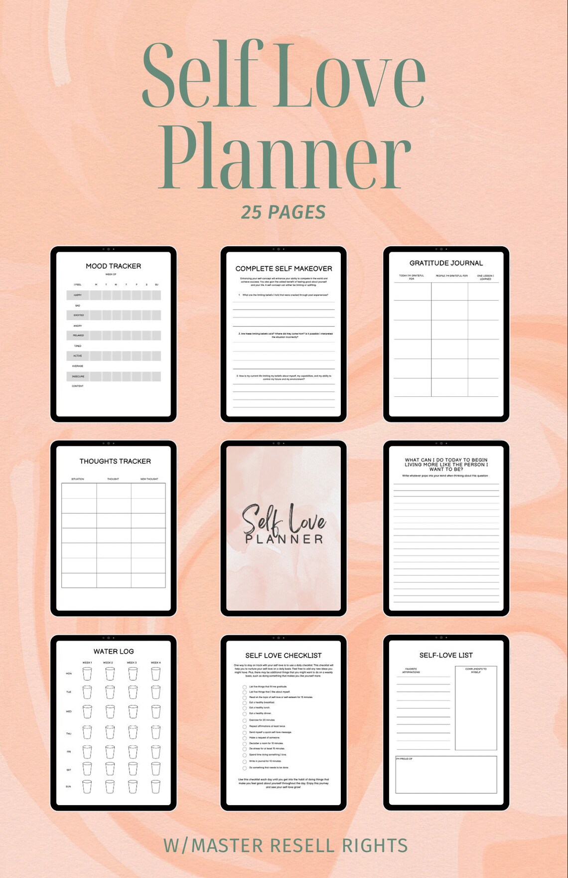 Self Love Planner (from Personal Development Collection 1) - Etsy