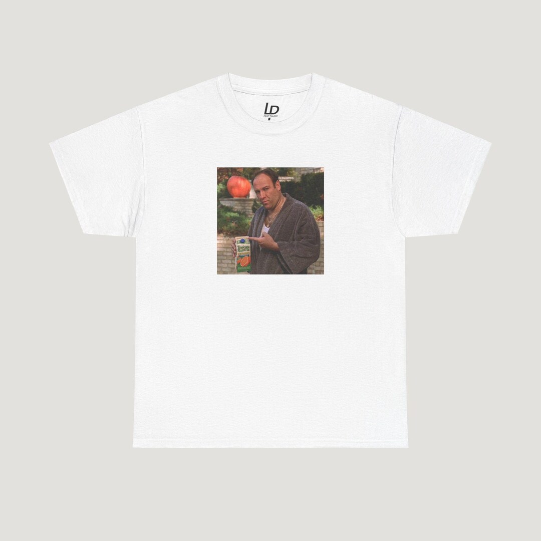 Tony Soprano shum Pulp Tee, Tony Soprano Shirt, Some Pulp Shirt ...