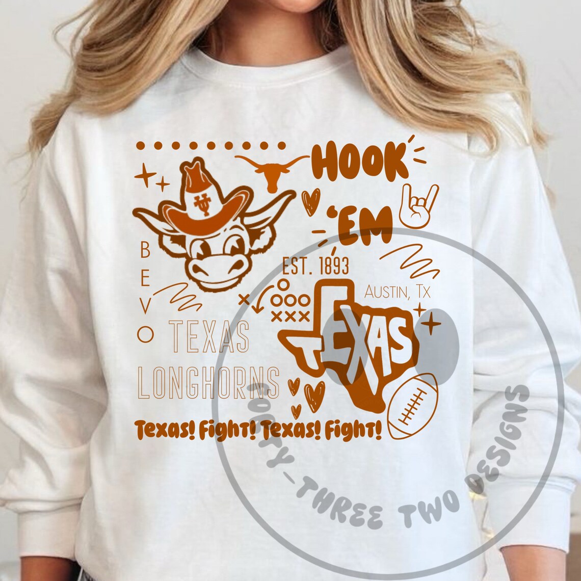 Longhorns Game Day PNG - Etsy