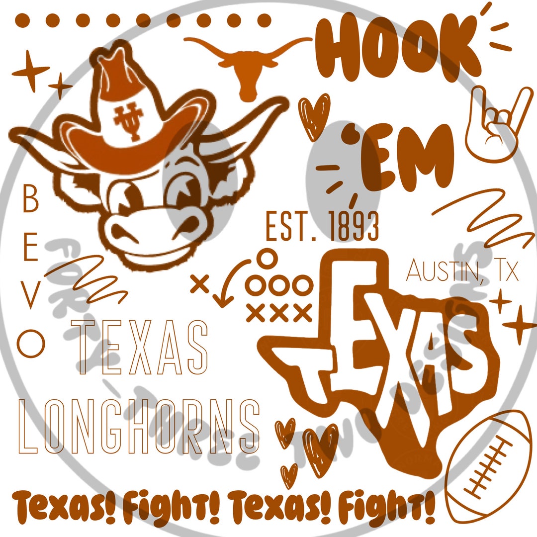 Longhorns Game Day PNG - Etsy