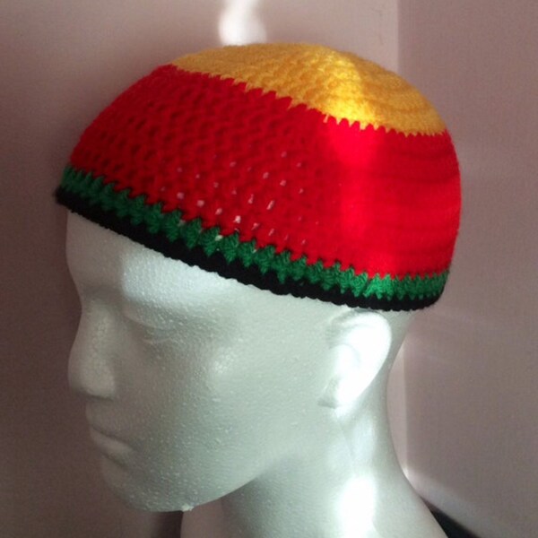 Rasta Beanie - Etsy