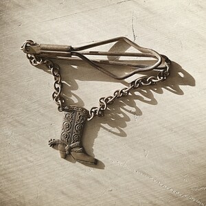 VINTAGE TIE CLIP Western Boot - Etsy