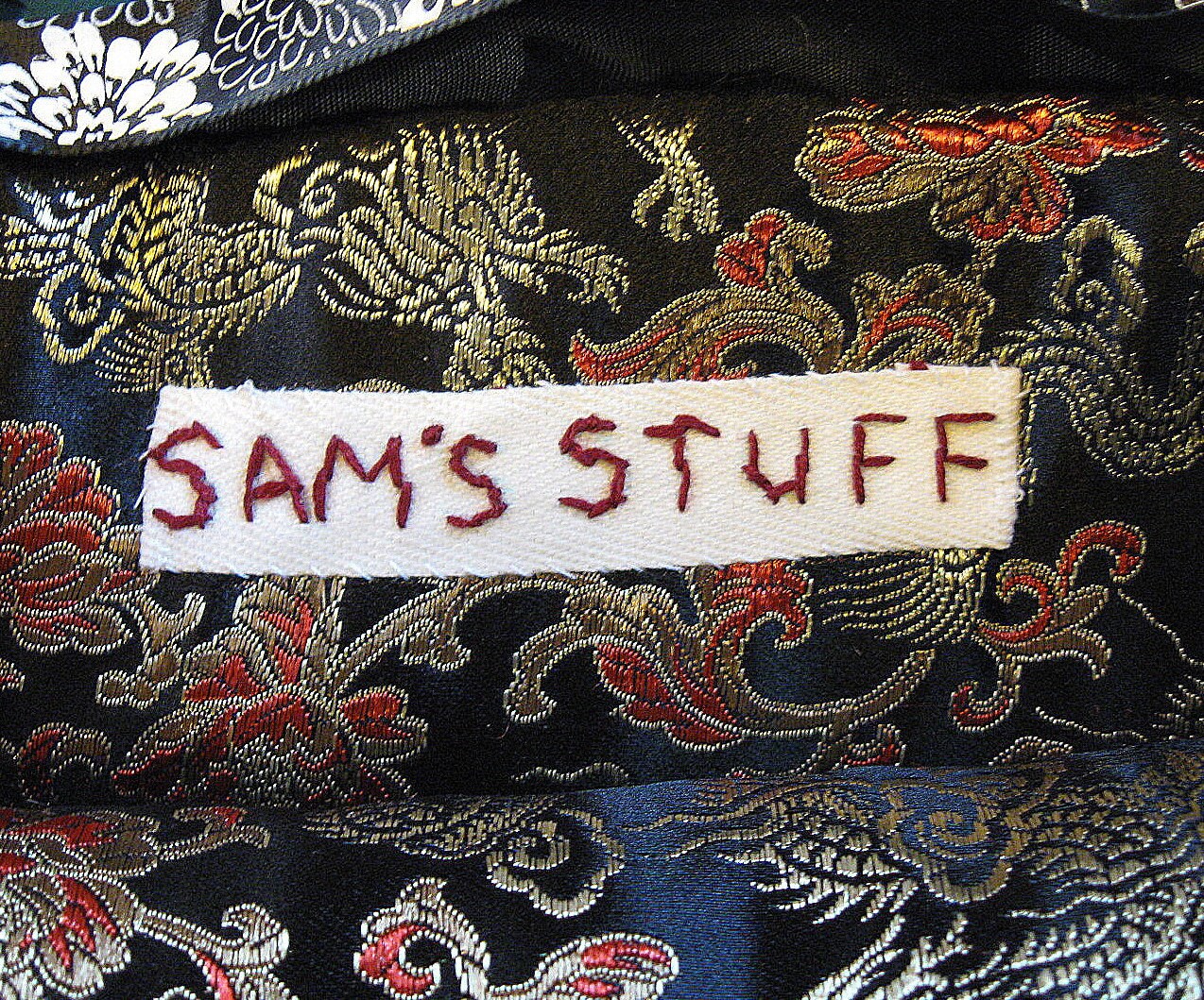 CUSTOM LABELS EMBROIDERED Twill Set of Six - Etsy