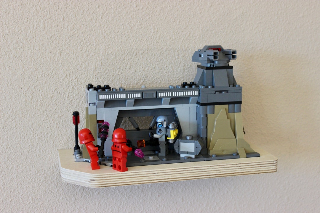 Baltic Birch Wood Floating Shelf for LEGO Star Wars 75386 - Etsy