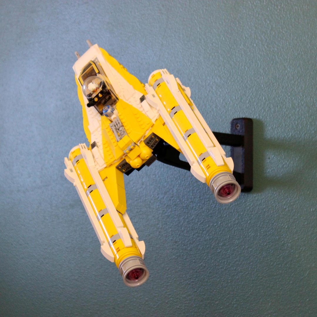 Wall Display for LEGO Star Wars Anakin's Y-wing Starfighter 8037 ...