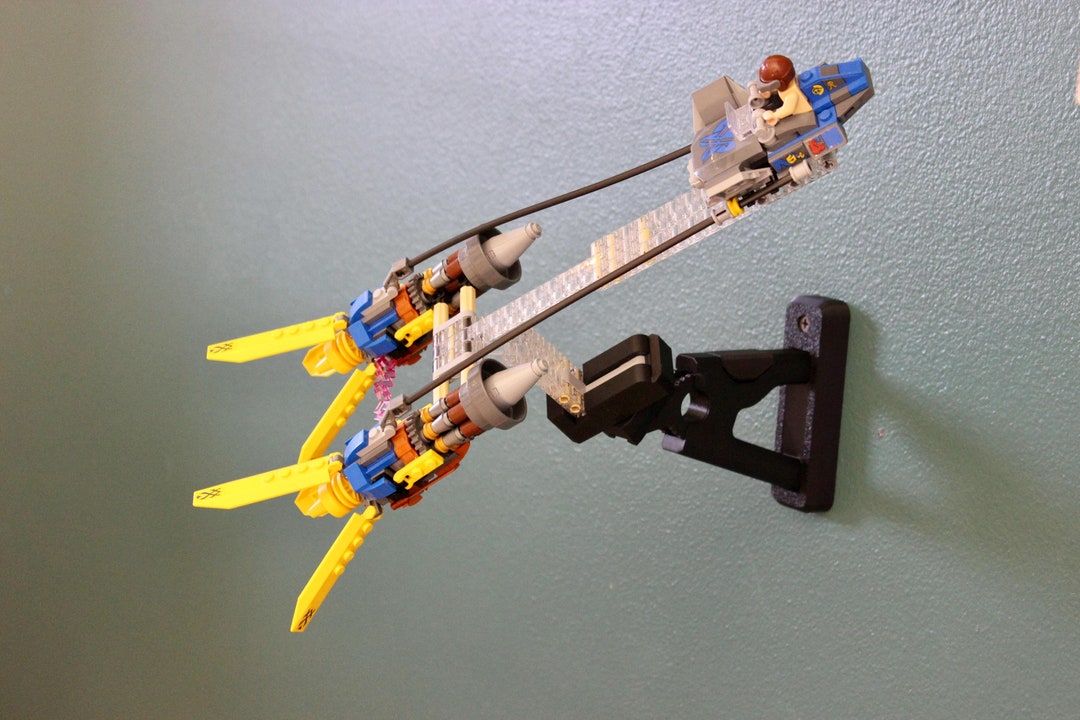 Wall Display for LEGO Star Wars Anakin's Podracer 75258 - Adjustable ...