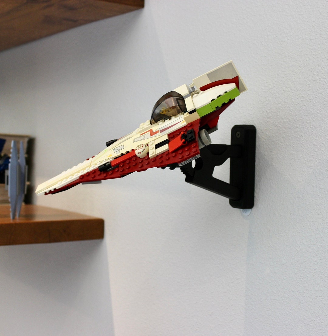 LEGO Wall Display for LEGO Star Wars Jedi Starfighter 7143 Adjustable ...