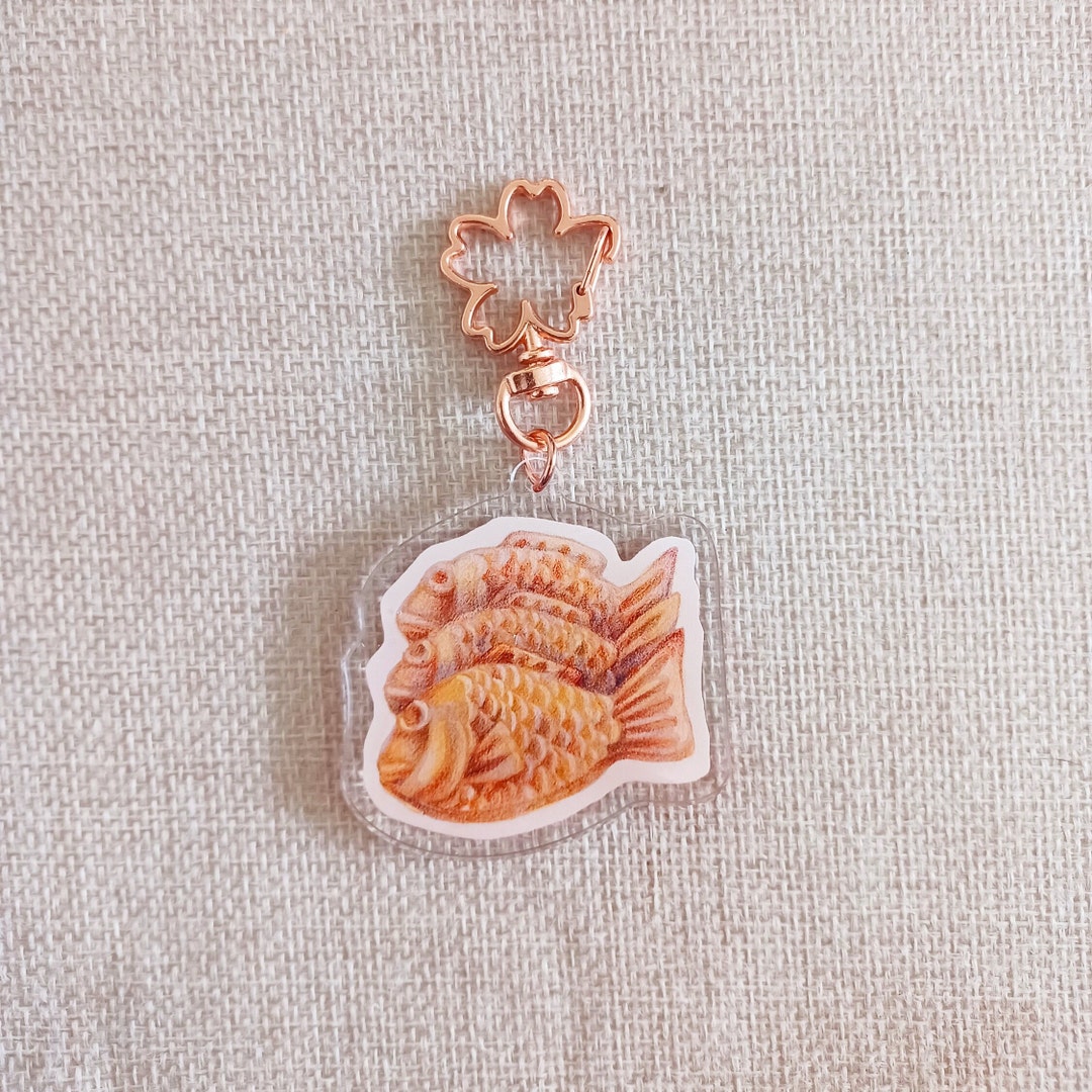 Taiyaki Keychain: Japanese Snacks Collection - Etsy