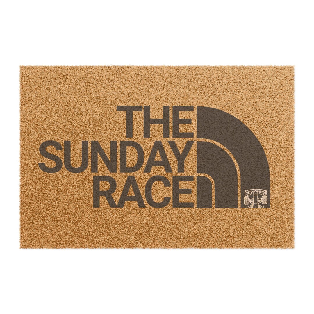 Doormat Formula One Style the Sunday Race F1 Racecar Gift, Racing Decor ...