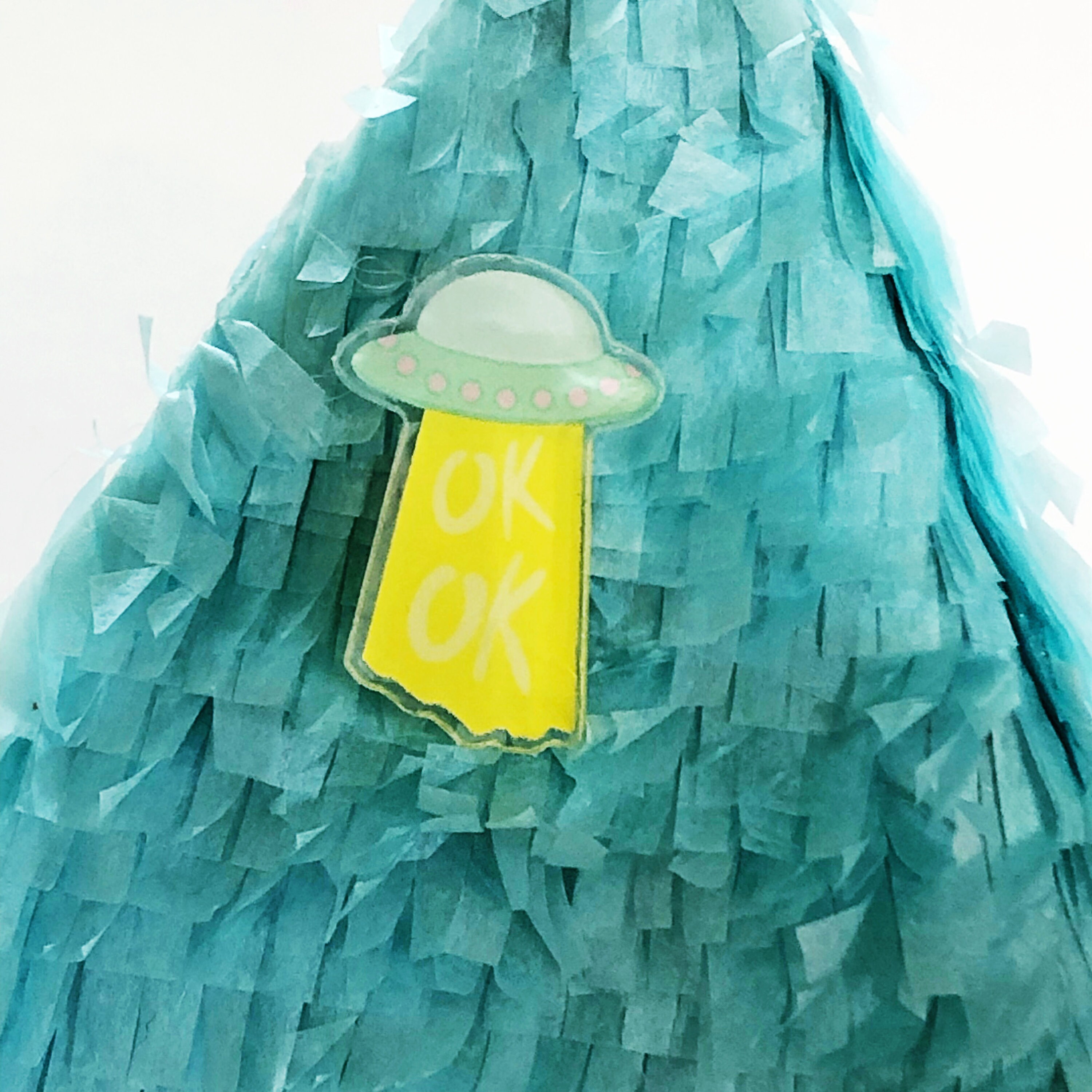 UFO Ok Ok Acrylic Pin - Etsy