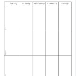 Teacher Planner: Weekly Planning Sheets - Etsy
