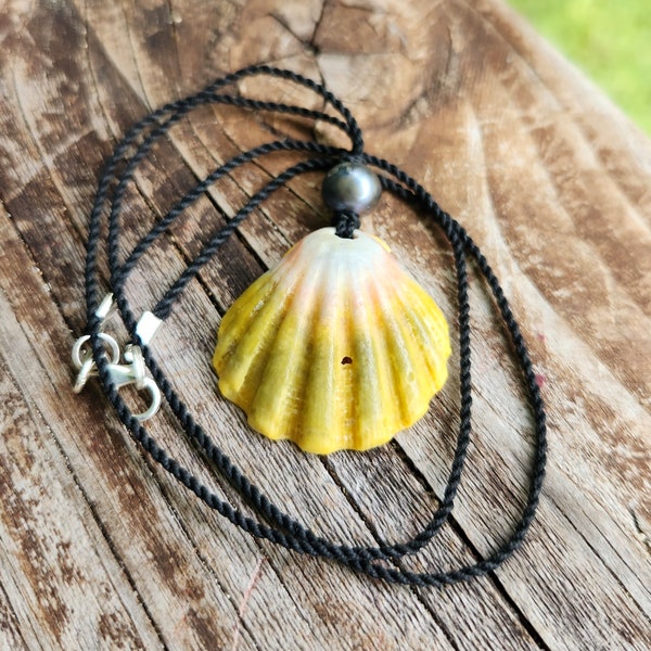 Sunrise Shell Necklace - Etsy