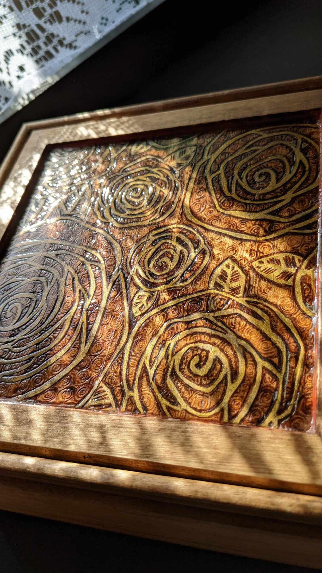 Rose Keepsake Box - Etsy