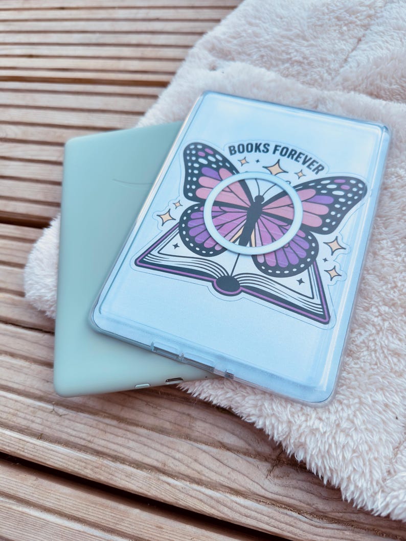 Butterfly Books Forever Kindle Insert | Paperwhite 12th Gen, Colorsoft ...