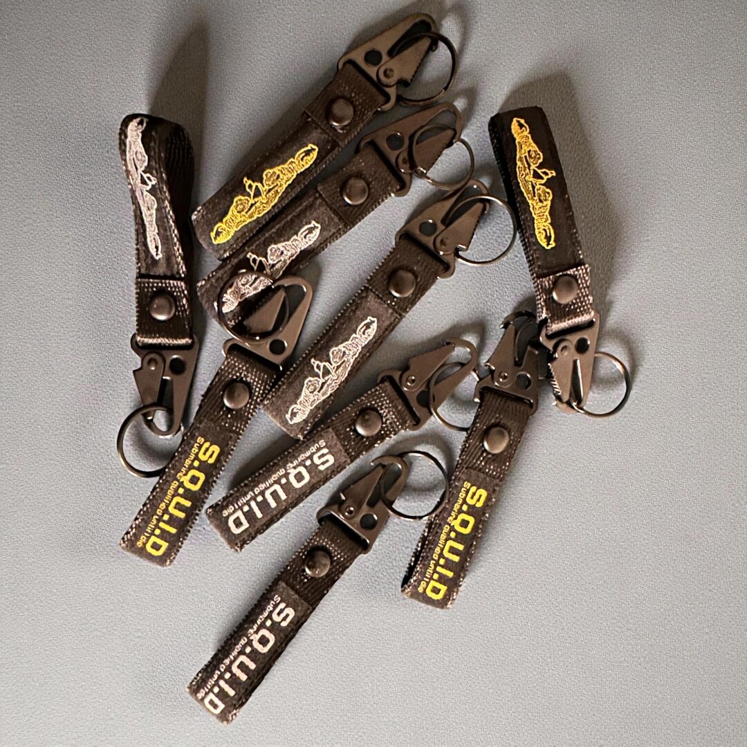SQUID Keychain, Submarine Qualified Until I Die!, Two Sizes - Etsy