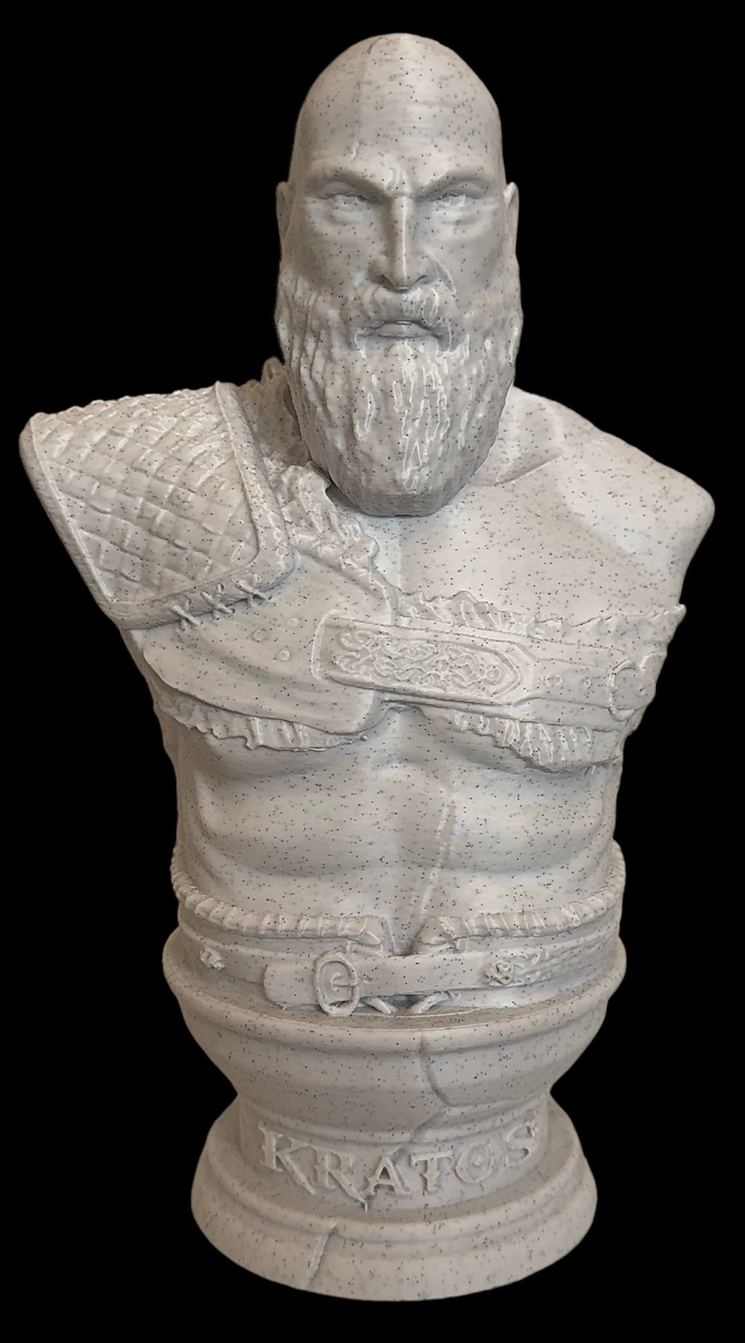 Kratos Marble Texture 3D Printed - Etsy