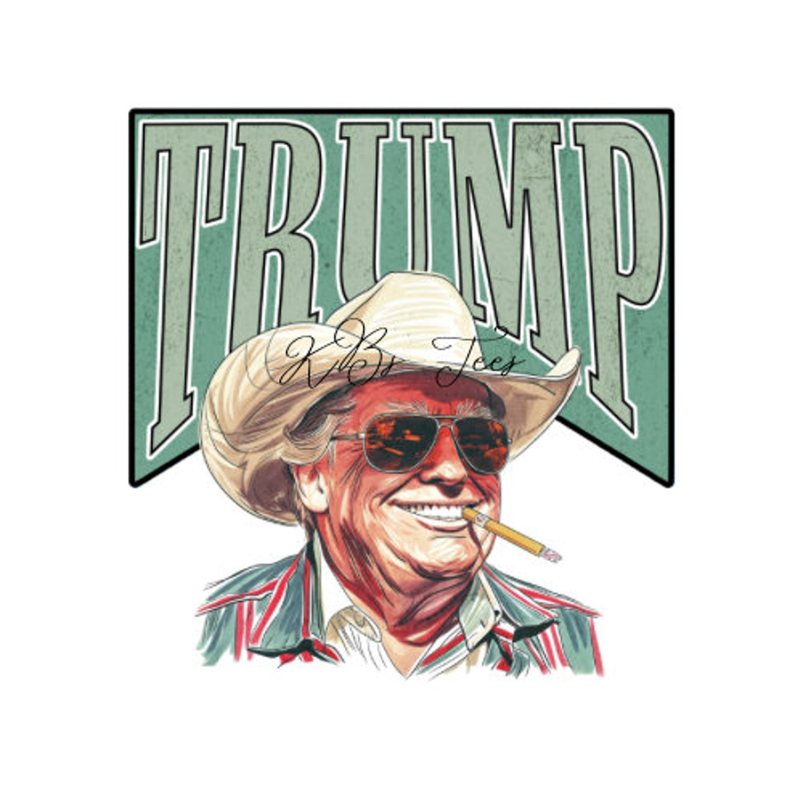 Trump Cowboy Png - Etsy