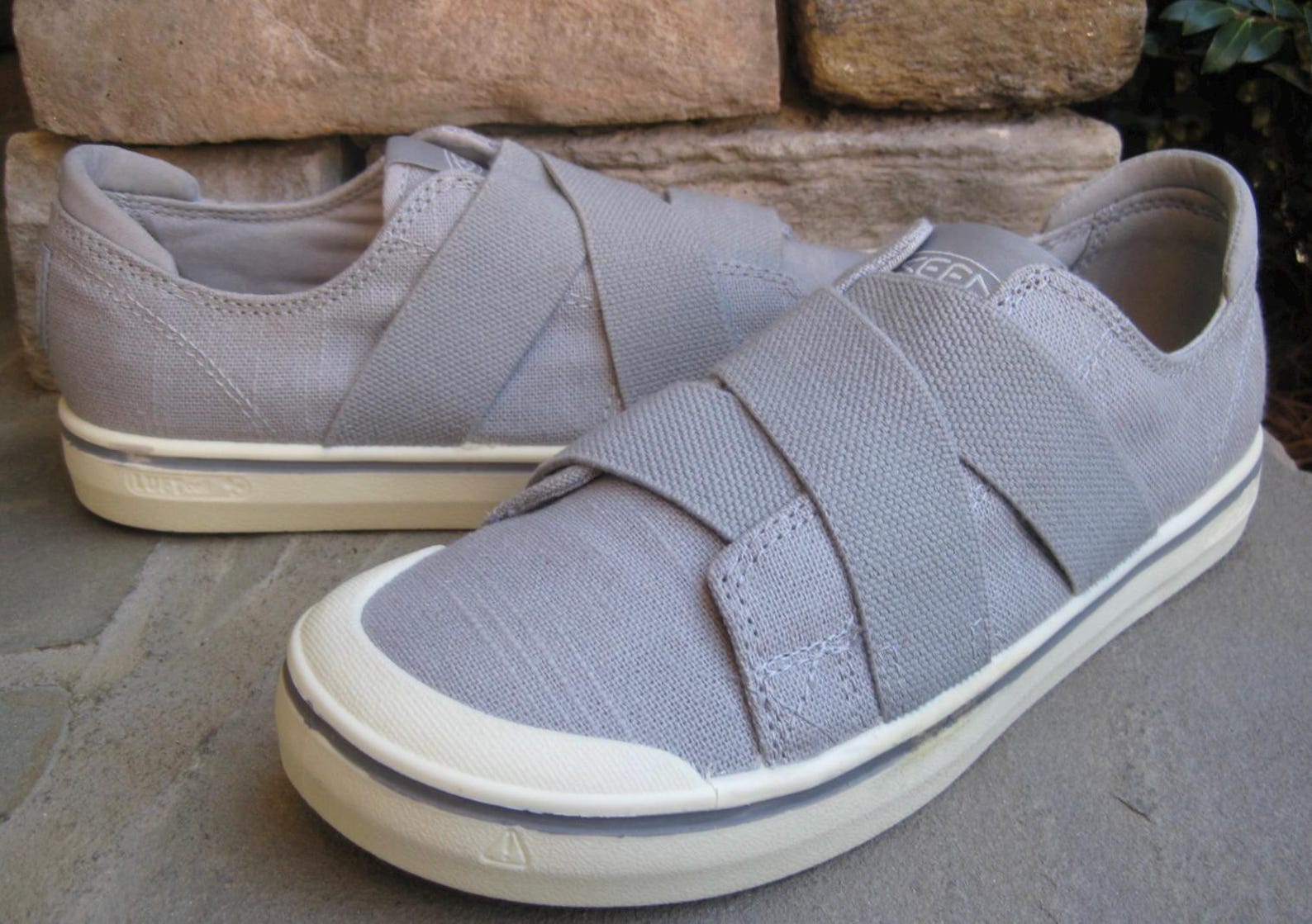 Size 7.5B KEEN Women's 'elsa IV Gore' Canvas Slip on Sneakers ~ Harbor ...