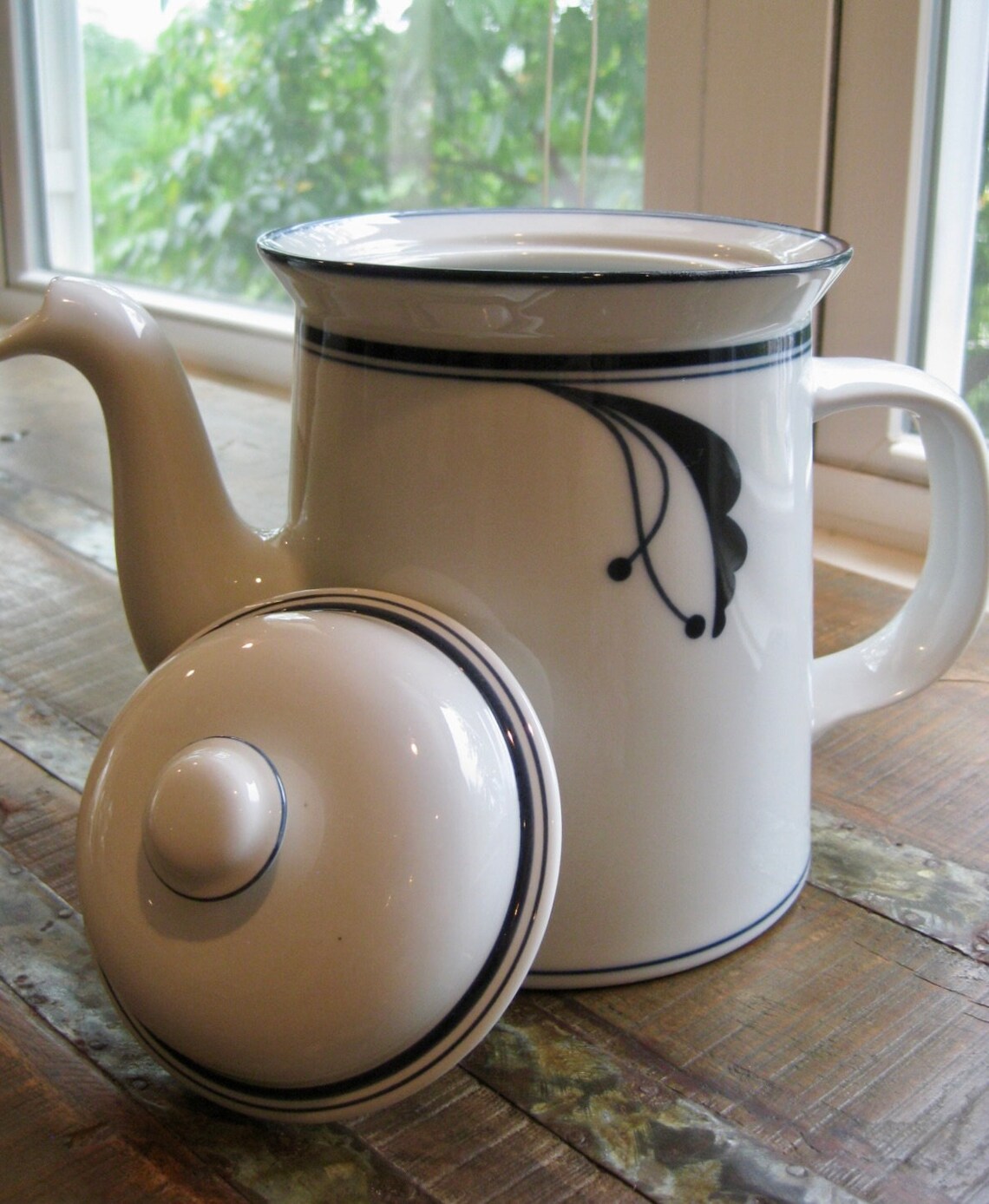 Dansk Flora Teapot, Coffee Pot, Bayberry, Danish Modern, Mid Century ...