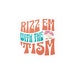Rizz Em With the Tism Neurodivergent Stickers, Autism Awareness, ASD ...