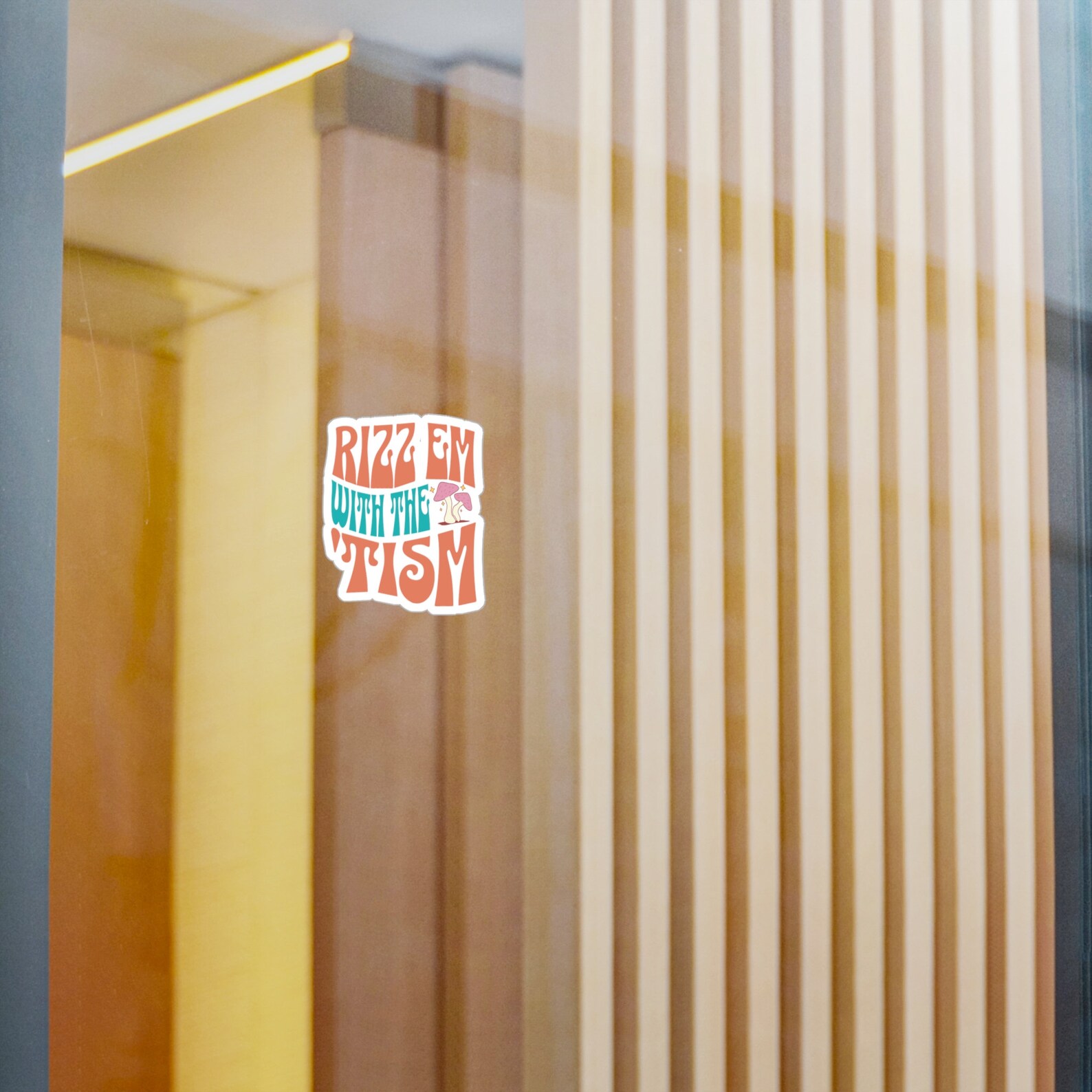 Rizz Em With the Tism Neurodivergent Stickers, Autism Awareness, ASD ...