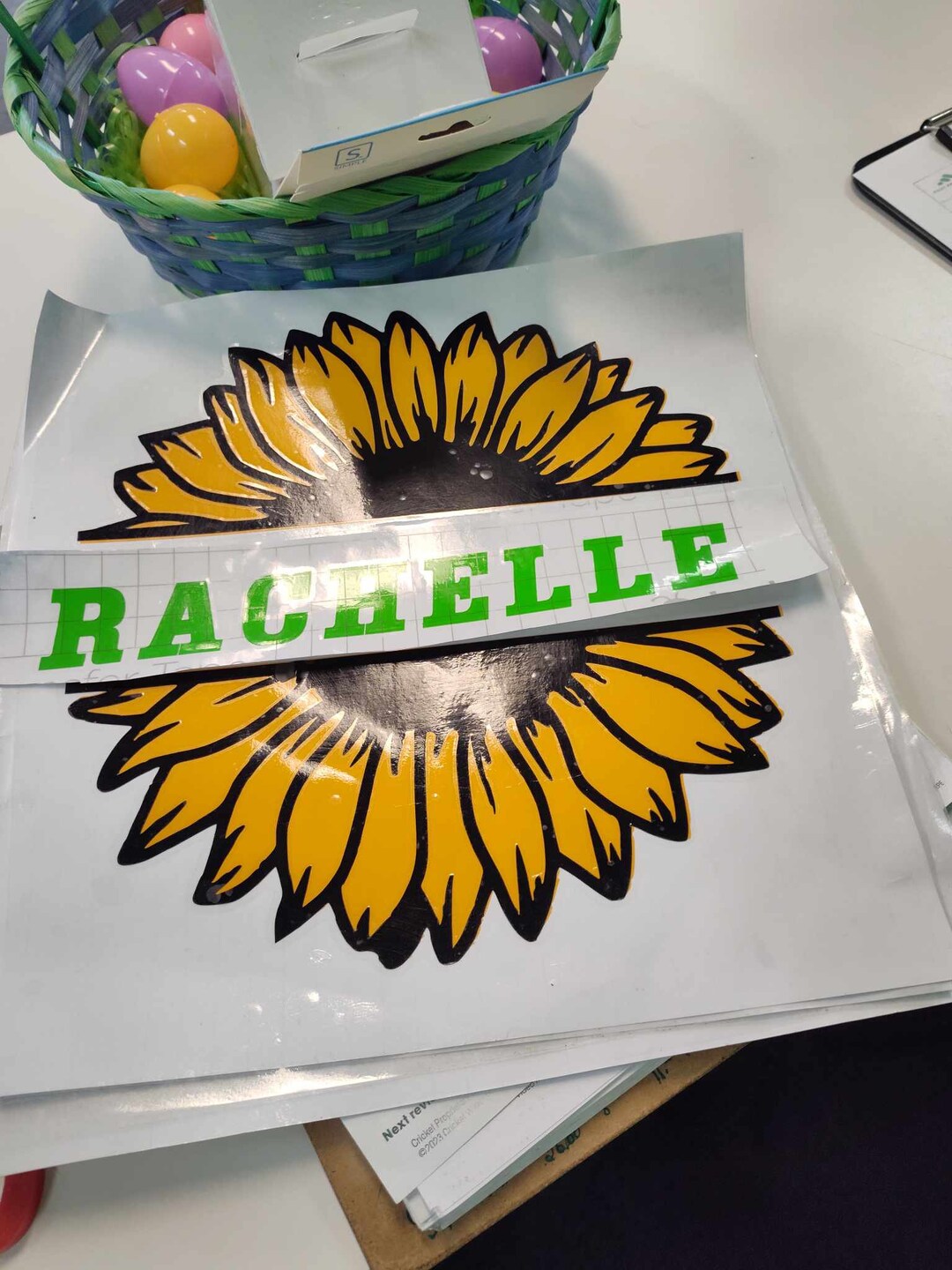 Customized Vynil Back Glass Sign - Etsy