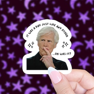 True Crime Sticker / Keith Morrison Meme - Etsy
