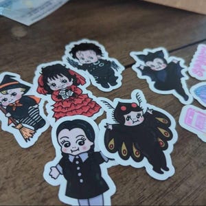 Spooky Cute Kewpie Stickers / Kewpie Sticker Pack - Etsy UK