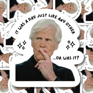 True Crime Sticker / Keith Morrison Meme - Etsy