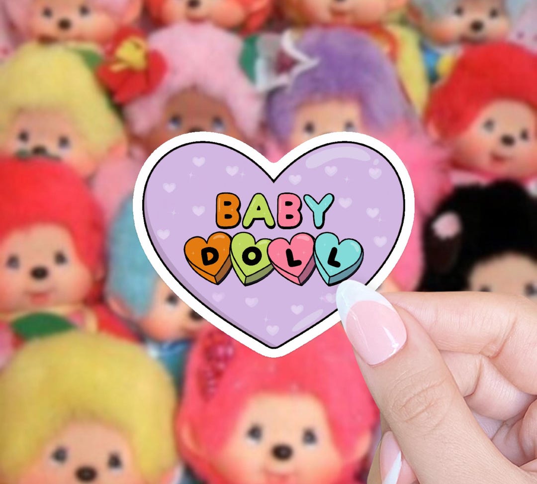 Baby Doll Sticker - Etsy