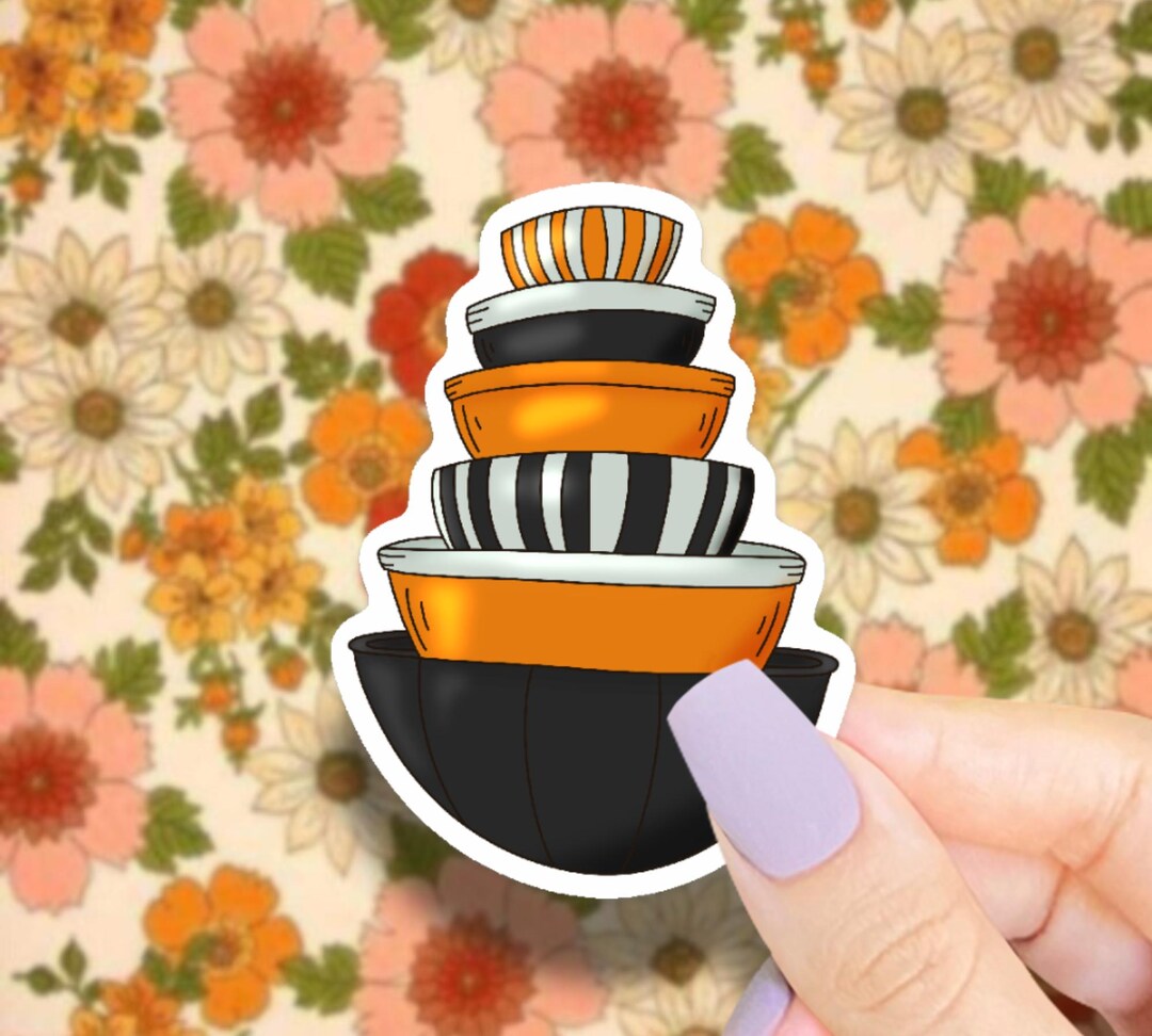 Halloween Nesting Bowls Sticker - Etsy