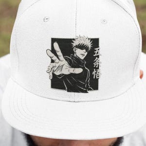Gojo Satoru Hat, Jujutsu Kaisen Baseball Cap, Anime Dad Hat, Gojo Merch ...