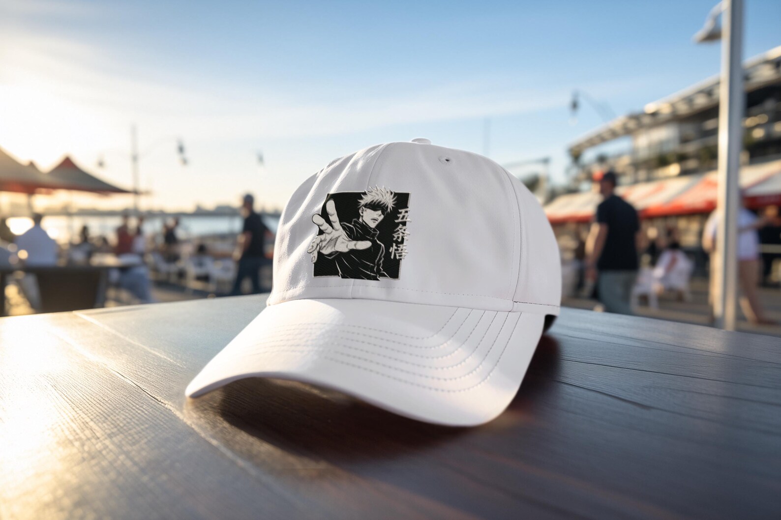 Gojo Satoru Hat, Jujutsu Kaisen Baseball Cap, Anime Dad Hat, Gojo Merch ...