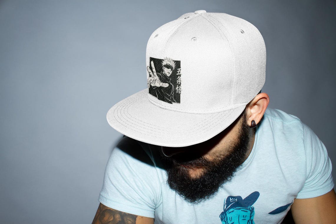 Gojo Satoru Hat, Jujutsu Kaisen Baseball Cap, Anime Dad Hat, Gojo Merch ...